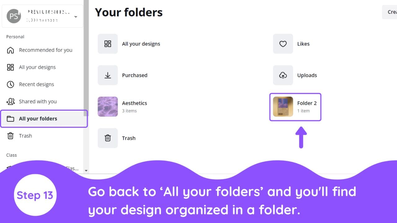 How to Stay Organized in Canva - Blogging Guide