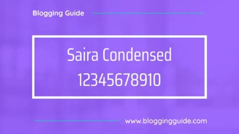 Best Fonts for Numbers in Canva - Blogging Guide