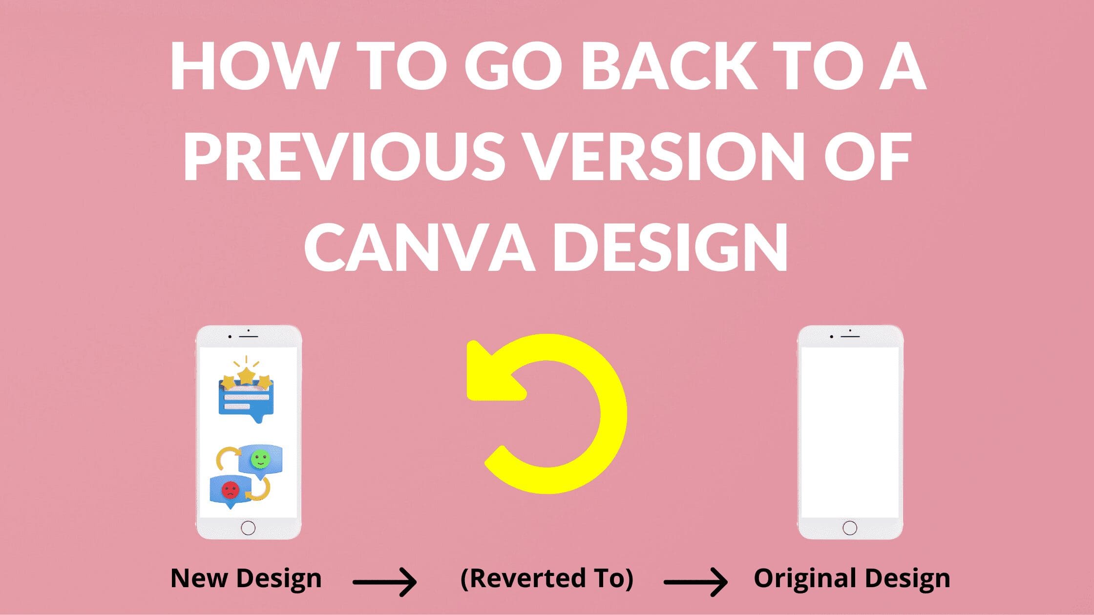 How To Go Back To An Older Version Of Your Canva Design Blogging Guide