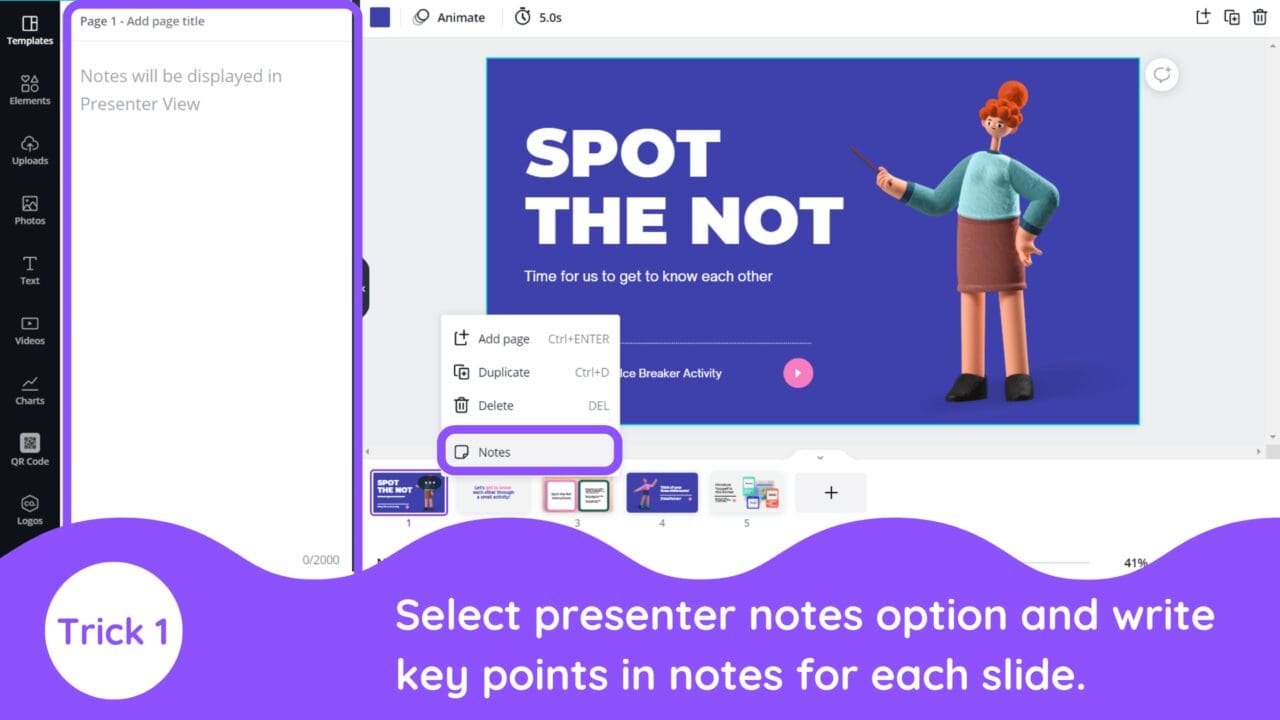 How to Create a Better Presentation in Canva - Blogging Guide