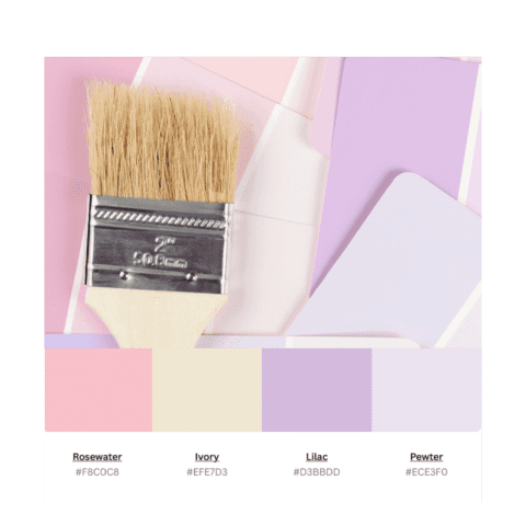 Canva Color Palettes - Blogging Guide