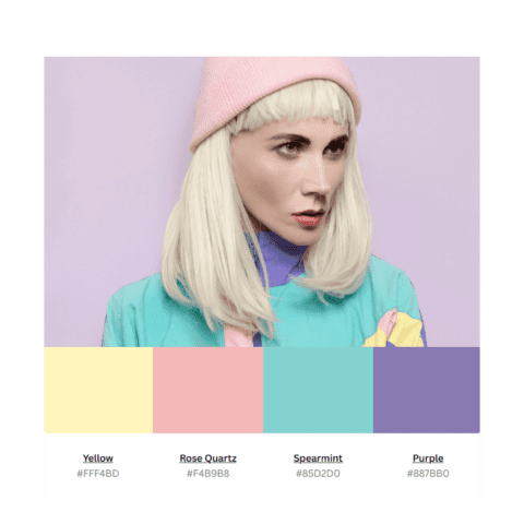 Canva Color Palettes - Blogging Guide