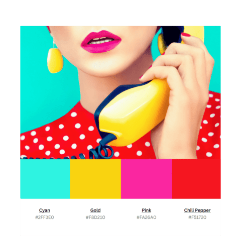 Canva Color Palettes - Blogging Guide