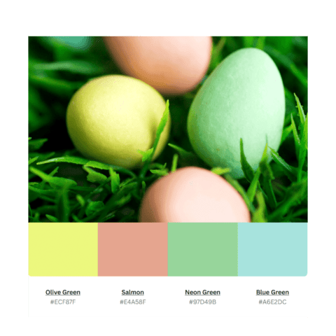 Canva Color Palettes - Blogging Guide