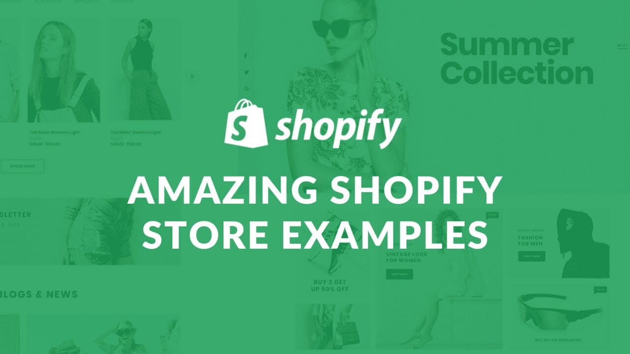 Amazing Shopify Store Examples - Blogging Guide