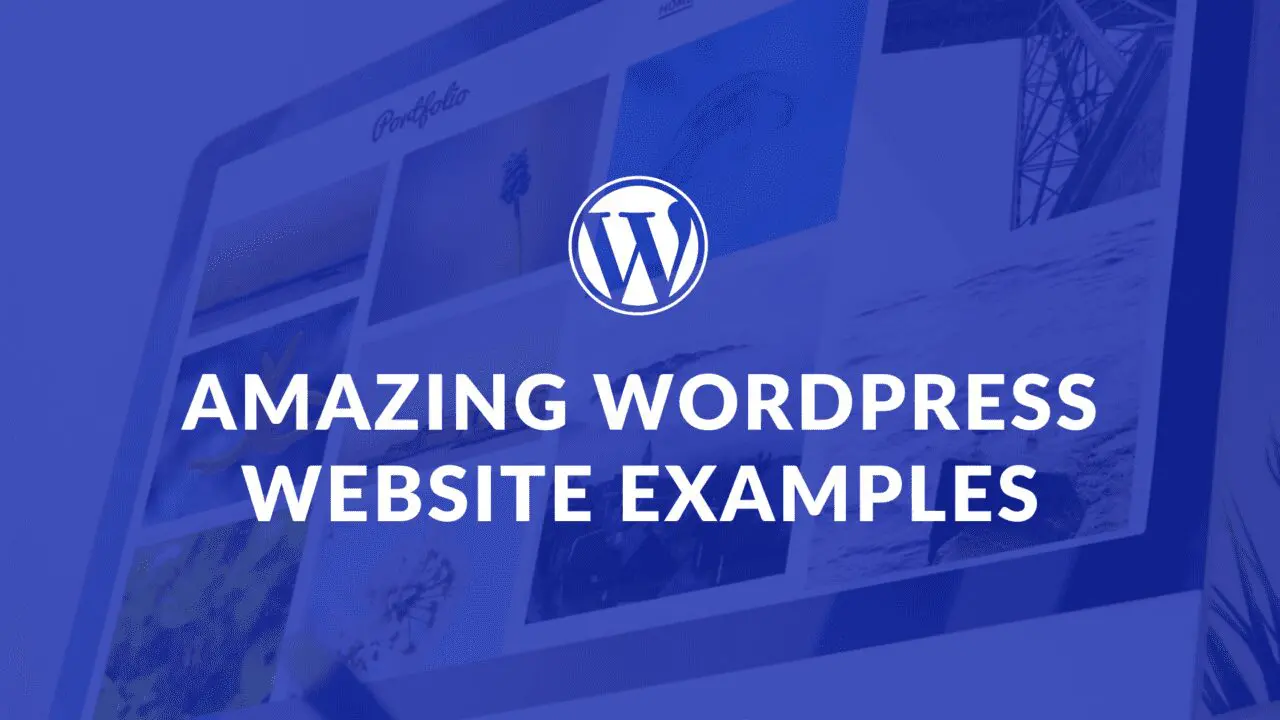 Amazing WordPress Website Examples - Blogging Guide
