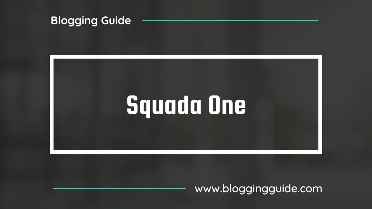 Best Modern Fonts in Squarespace - Blogging Guide