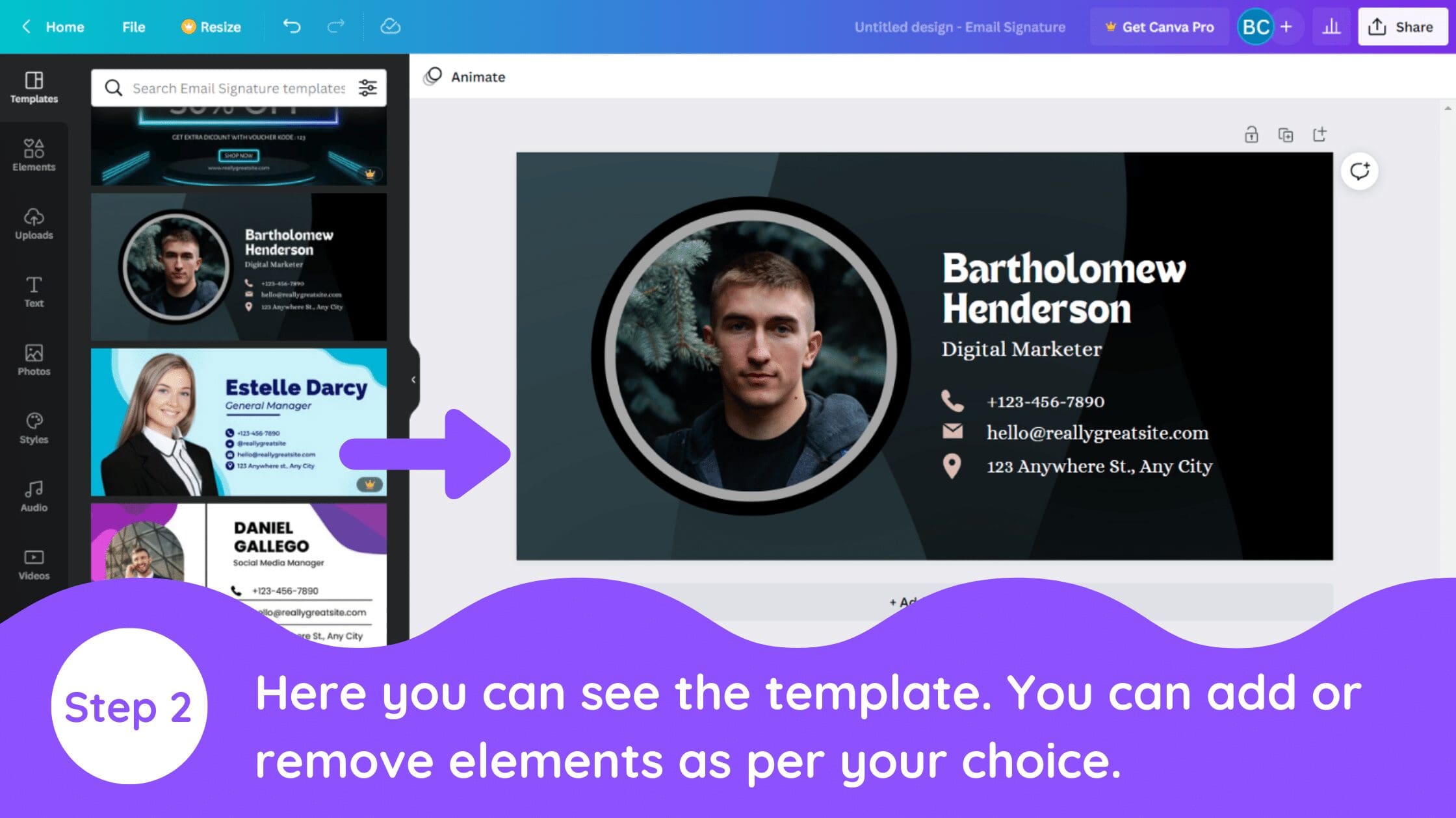 How To Create An Email Signature In Canva Blogging Guide