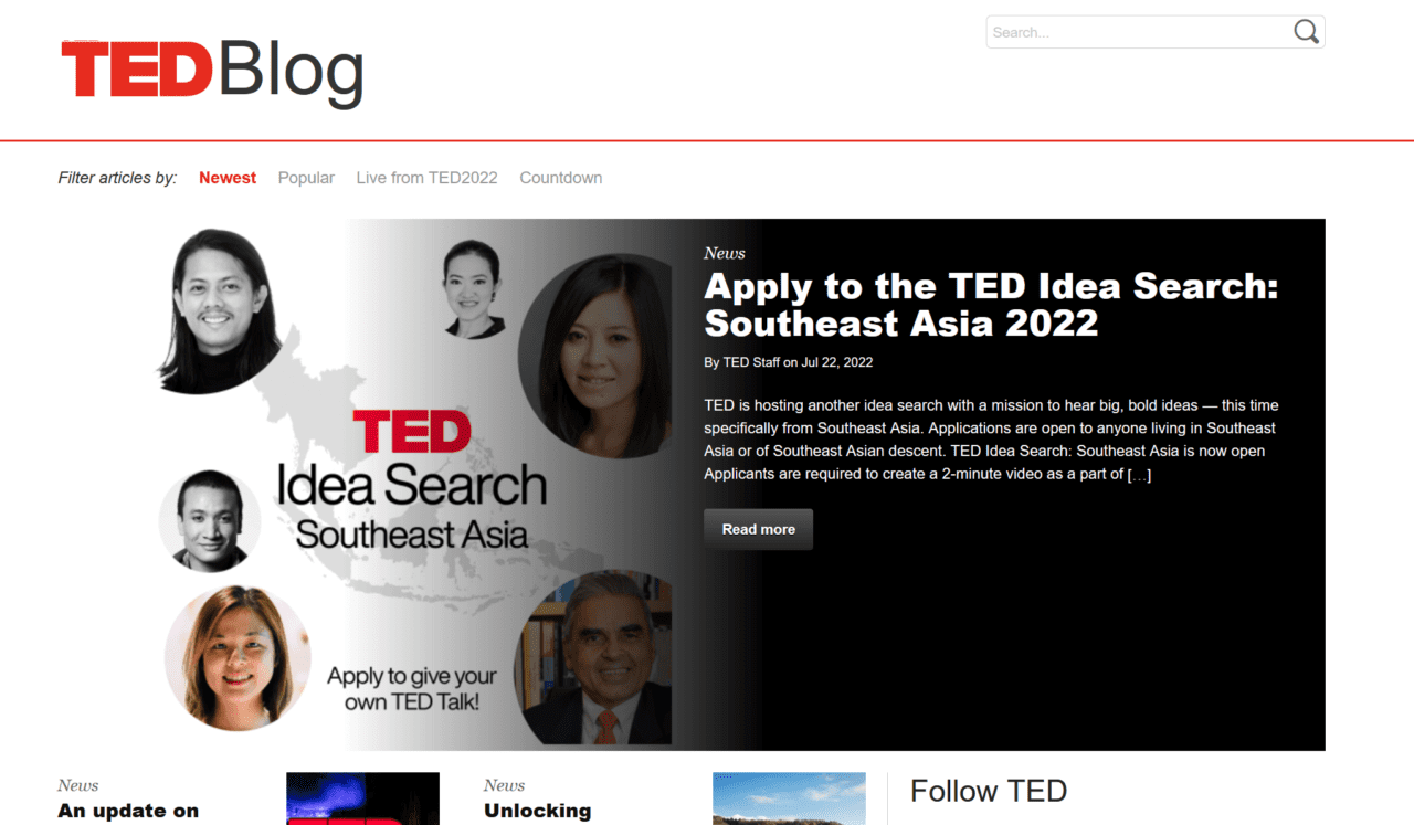 Amazing WordPress Website Examples - Blogging Guide