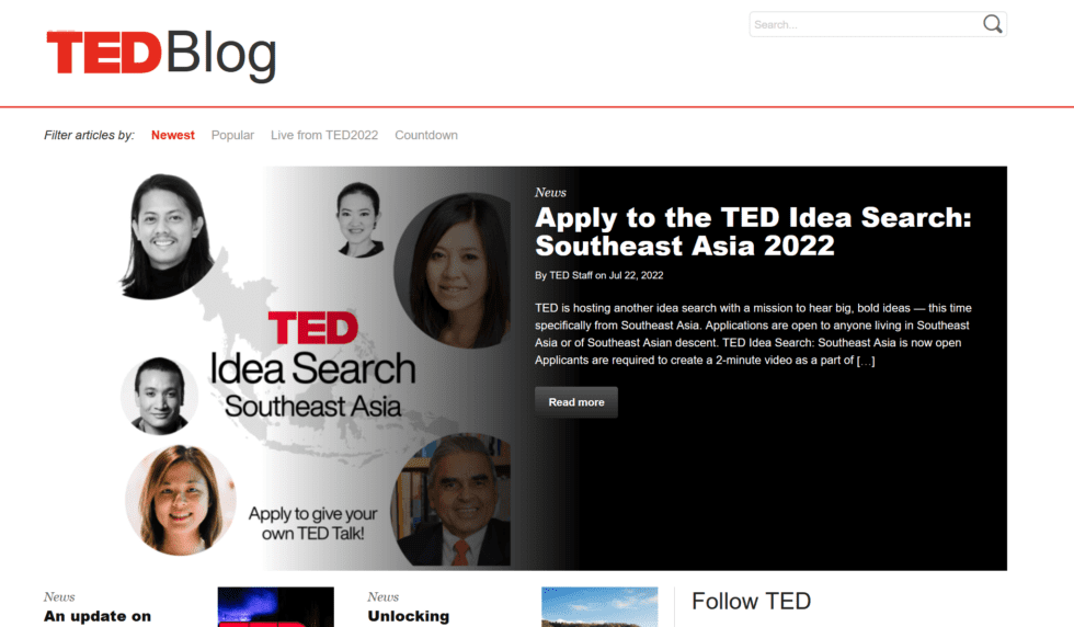 Amazing WordPress Website Examples - Blogging Guide