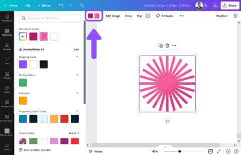 Canva Color Palettes - Blogging Guide