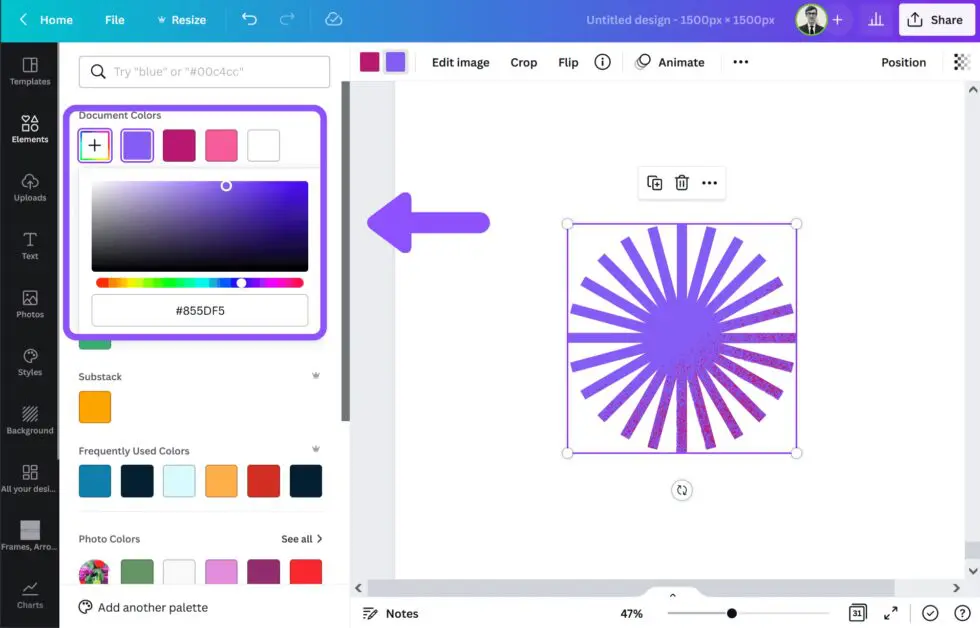 Canva Color Palettes - Blogging Guide