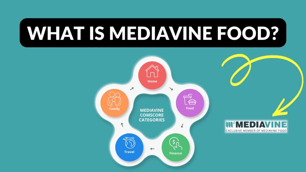 What is Mediavine Food? (Mediavine Categories) - Blogging Guide