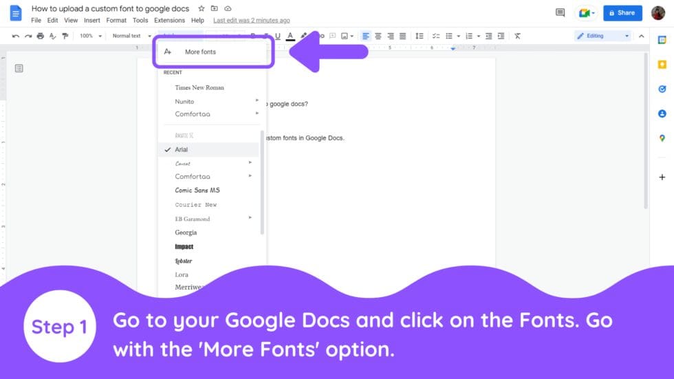  How To Upload A Custom Font To Google Docs Blogging Guide