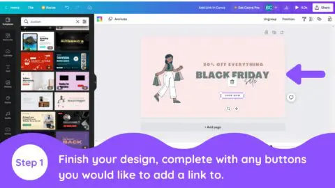 How to Add a Link in Canva (Insert Canva Hyperlink) - Blogging Guide