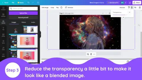 How to Blend Two Images in Canva - Blogging Guide