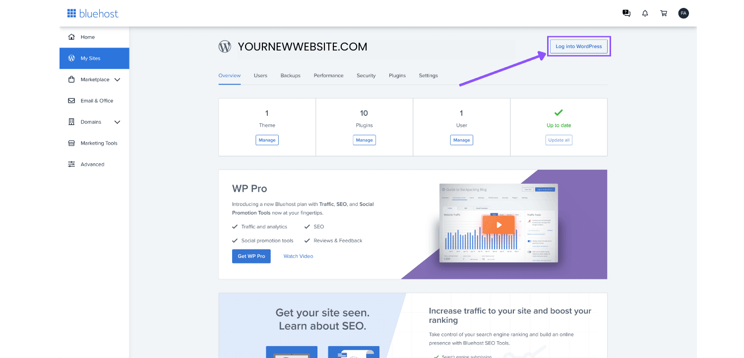 How To Build A WordPress Website With Bluehost Blogging Guide
