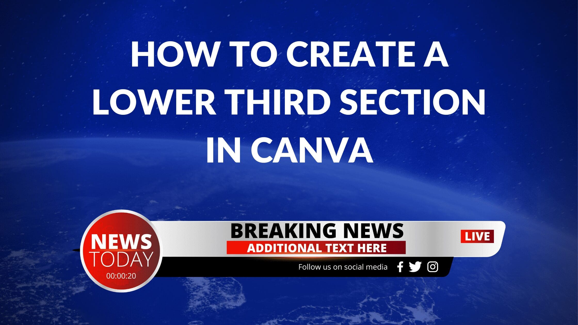 How To Create A Lower Third Section In Canva Blogging Guide