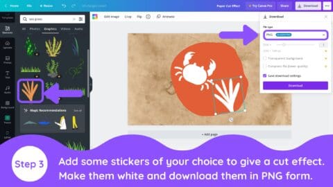 How to Create a Paper Cut Effect in Canva - Blogging Guide