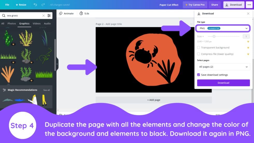 How to Create a Paper Cut Effect in Canva - Blogging Guide