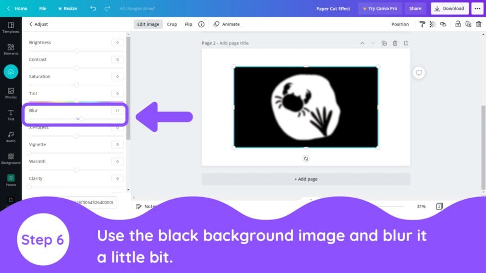 How to Create a Paper Cut Effect in Canva - Blogging Guide