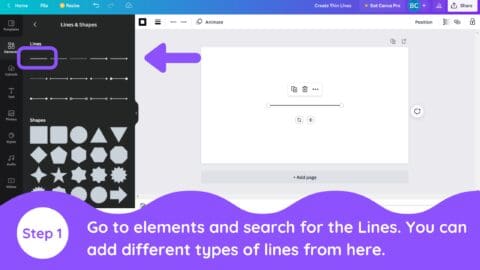 How to Create Thin Lines in Canva - Blogging Guide