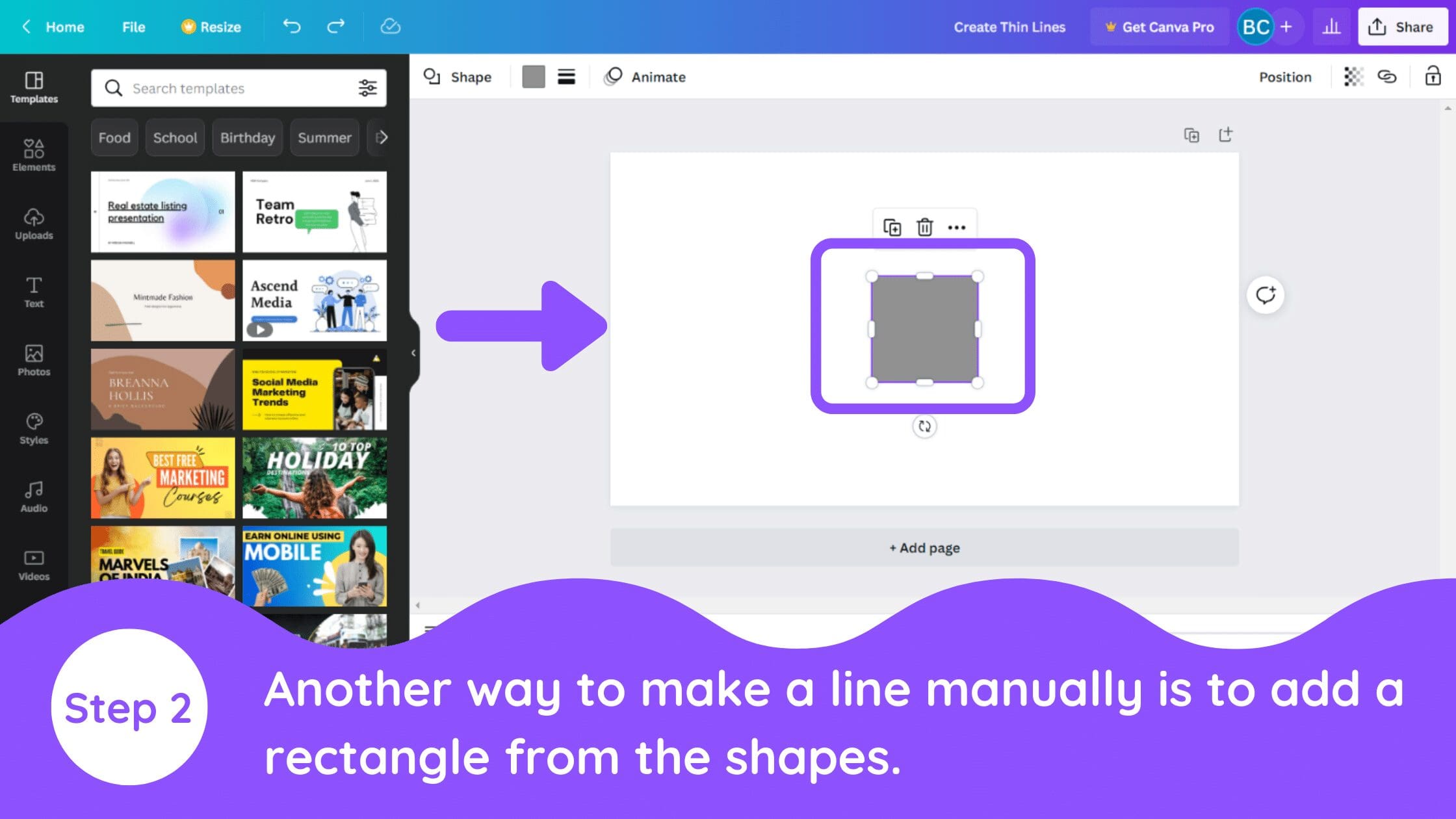  How To Create Thin Lines In Canva Blogging Guide