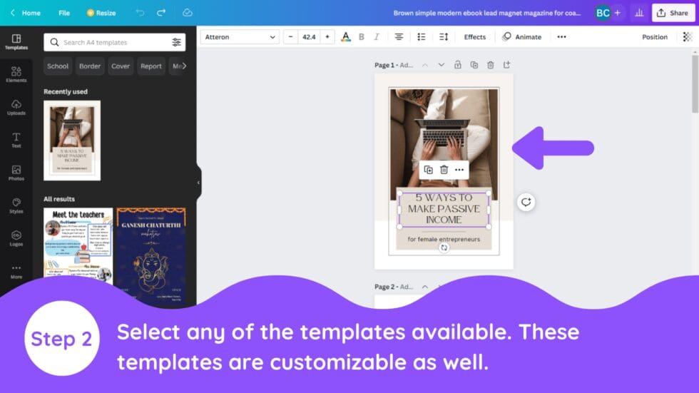 How to Design eBooks with Canva - Blogging Guide