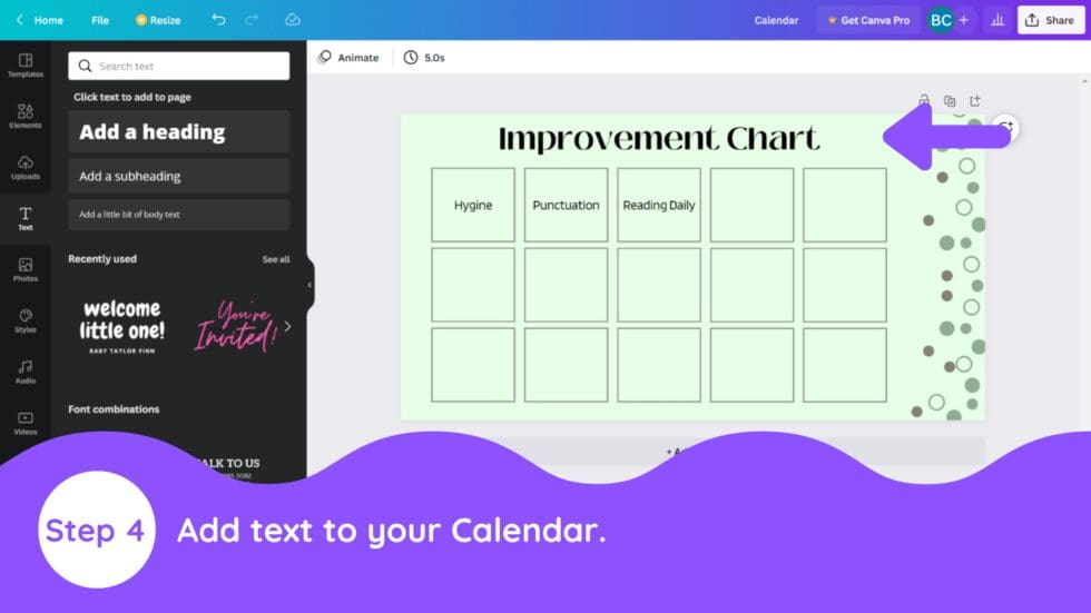 How to Make a Calendar in Canva - Blogging Guide