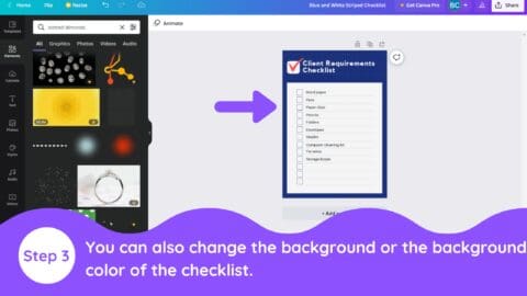 How to Make a Checklist in Canva - Blogging Guide