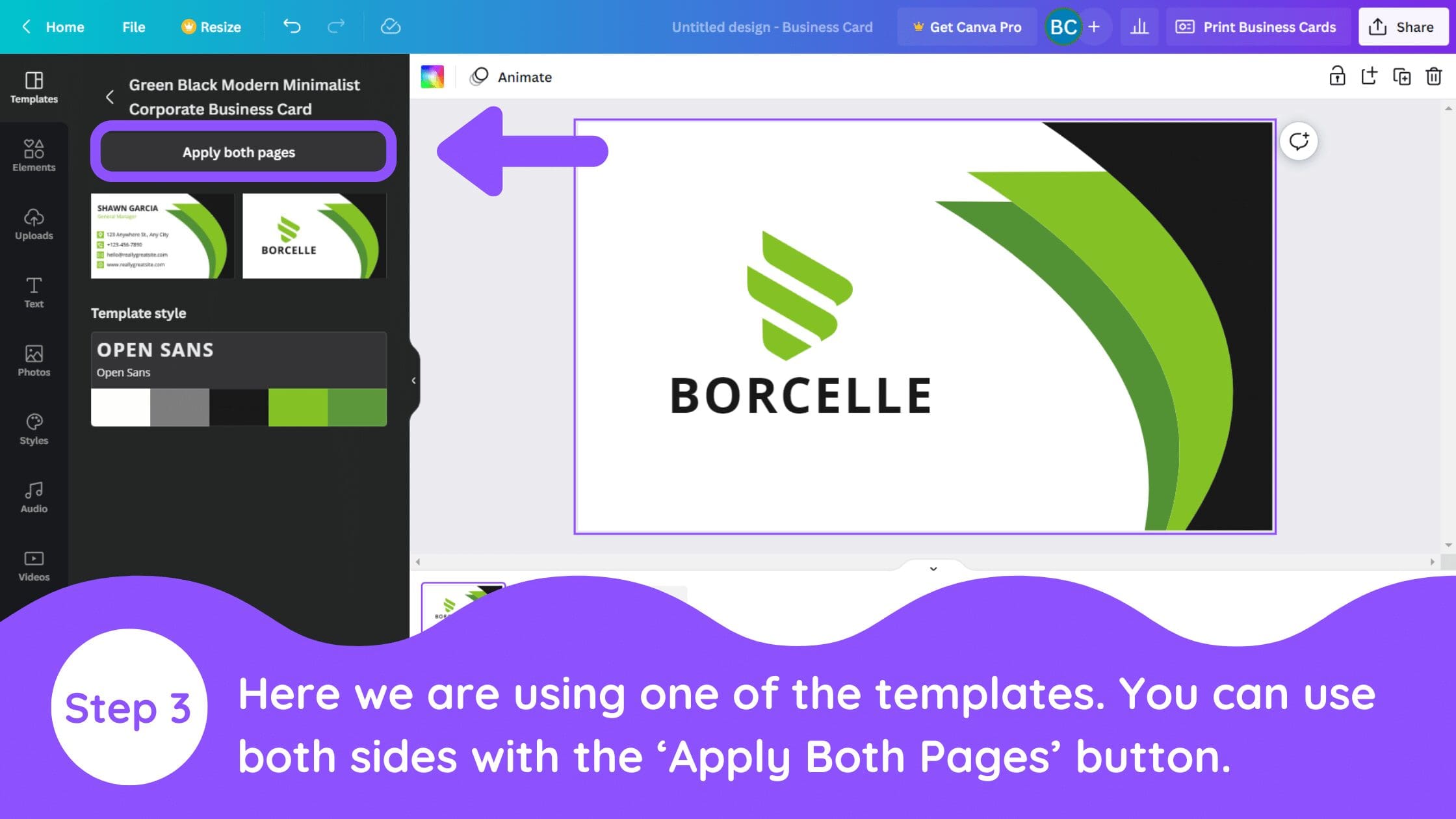 How To Print Double Sided Business Cards In Canva Blogging Guide