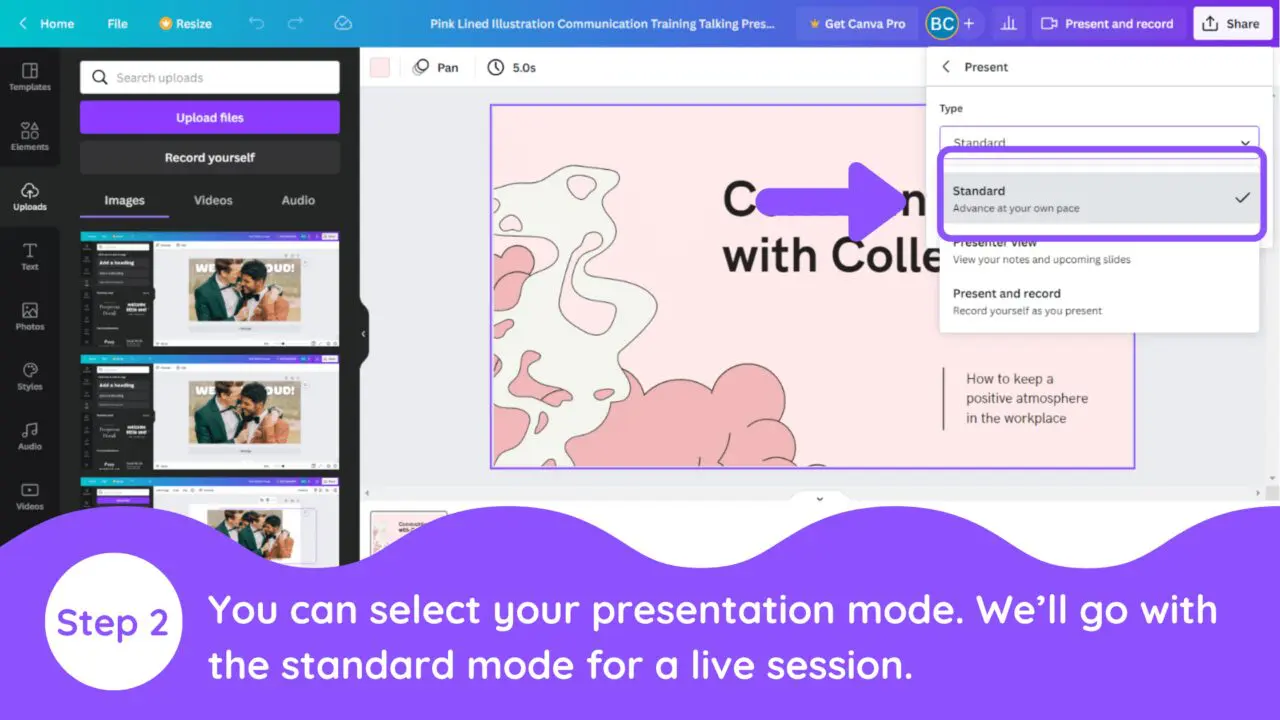 How to Use Canva Live for Your Presentations - Blogging Guide
