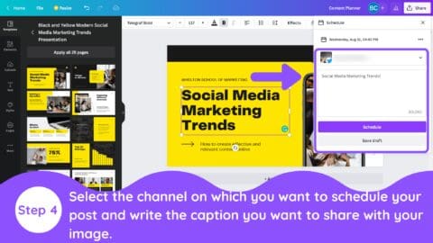 How to Use the Canva Content Planner - Blogging Guide