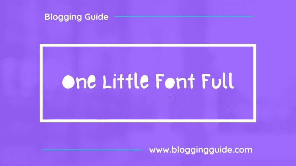 Best Cute Fonts in Canva - Blogging Guide