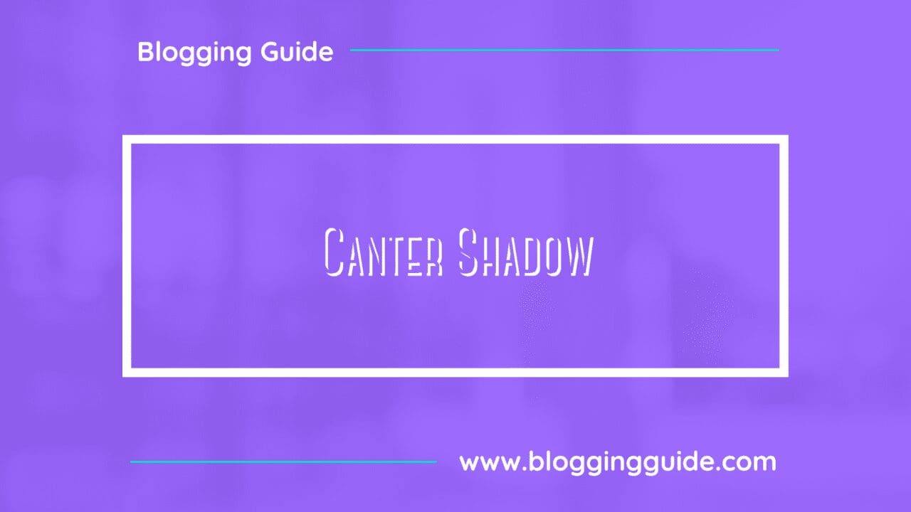 Best Shadow Fonts in Canva - Blogging Guide