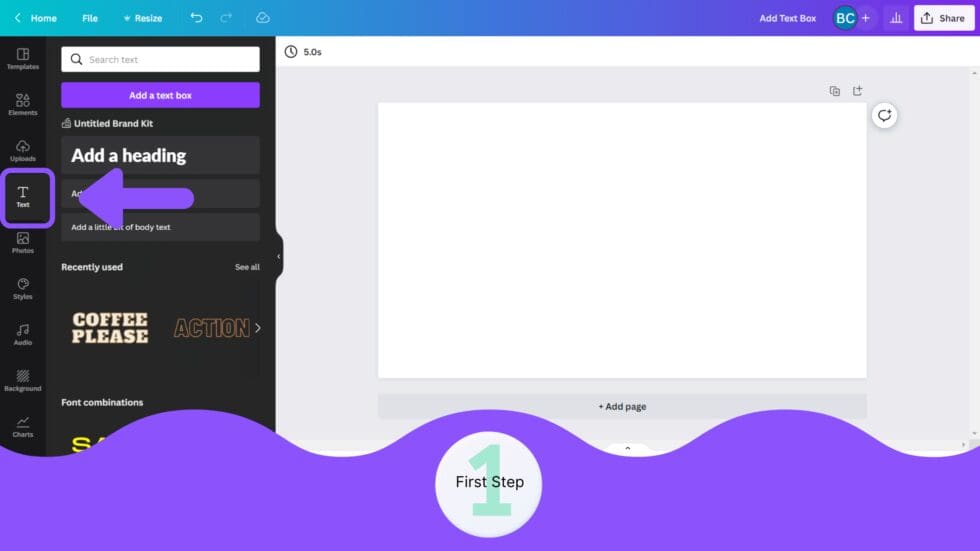 How to Add a Text Box in Canva - Blogging Guide