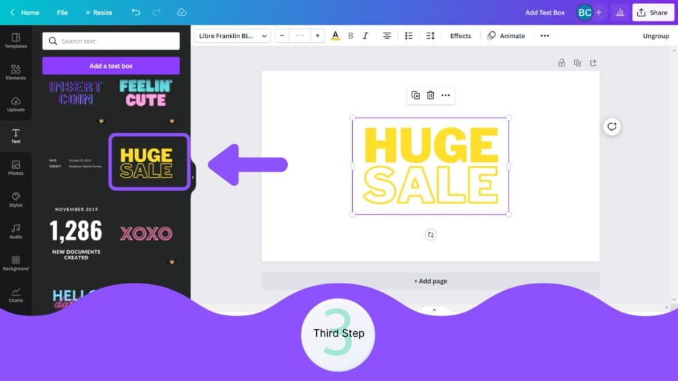 How to Add a Text Box in Canva - Blogging Guide