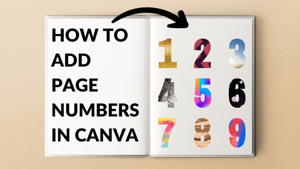 How To Add Page Numbers In Canva Blogging Guide