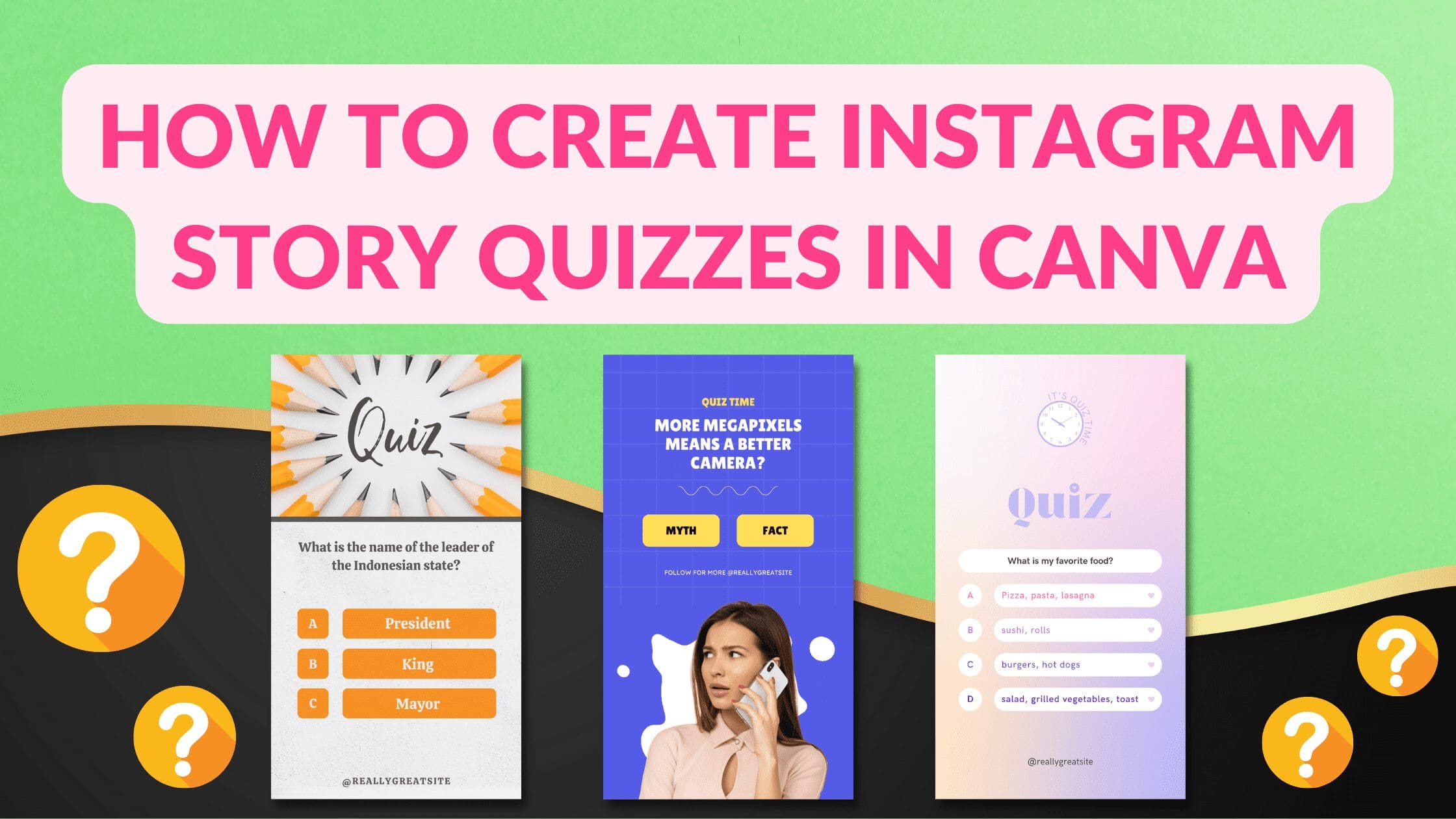 How To Create Instagram Story Quizzes In Canva Blogging Guide