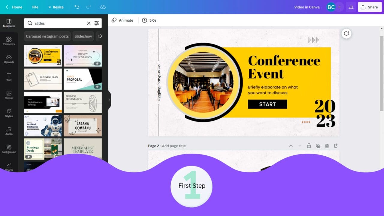 How to Create Videos in Canva - Blogging Guide