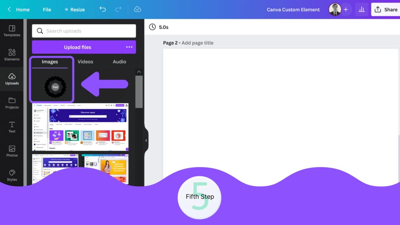 How to Create Your Own Element in Canva - Blogging Guide