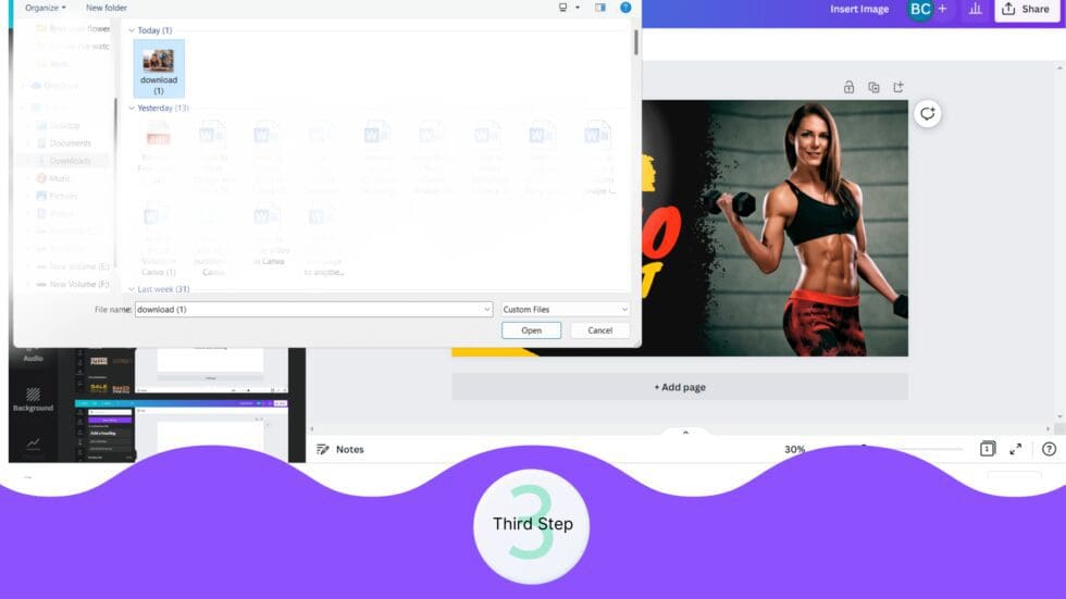How to Insert an Image in Canva - Blogging Guide