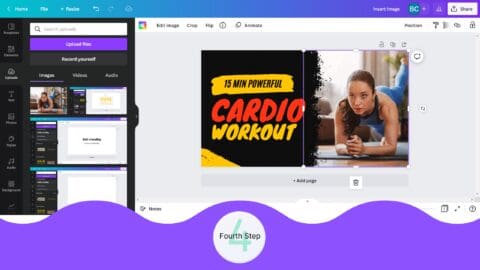 How to Insert an Image in Canva - Blogging Guide