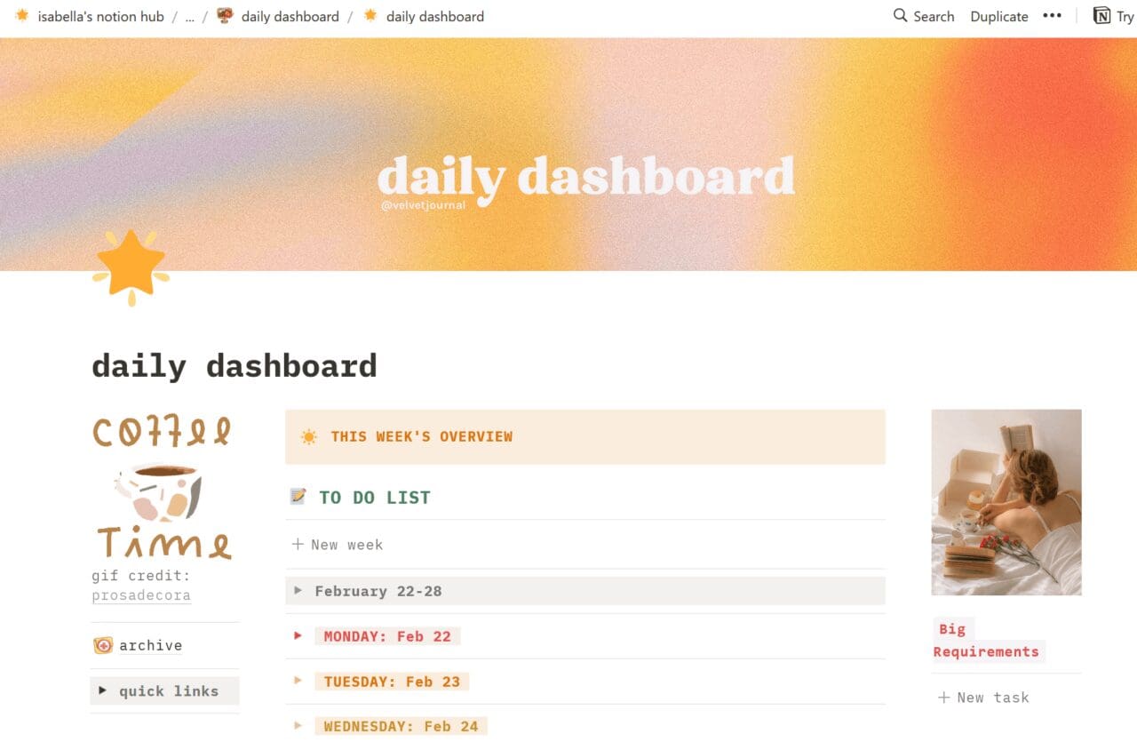 Free Aesthetic Notion Templates - Blogging Guide