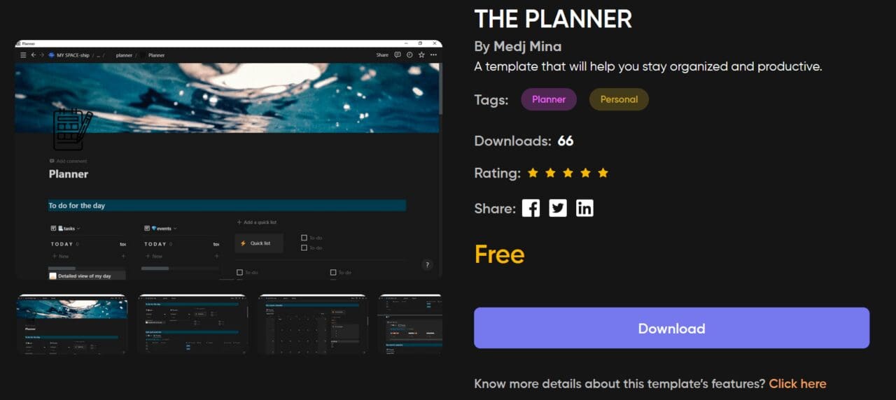 Free Aesthetic Notion Templates - Blogging Guide