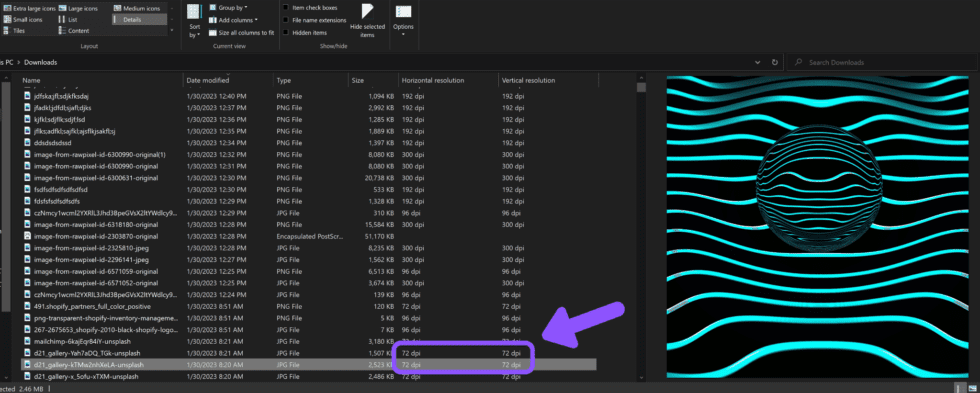 How to Check the DPI and Resolution of an Image - Blogging Guide