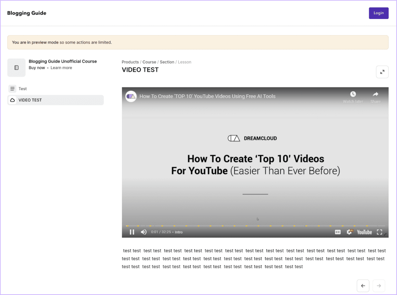 How to Create a Course on Podia - Blogging Guide