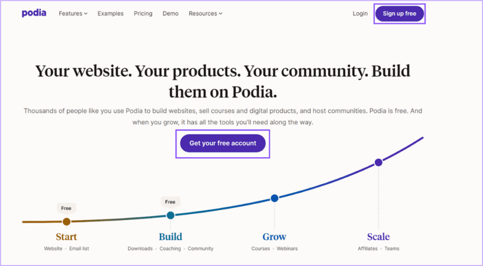 How to Create a Course on Podia - Blogging Guide