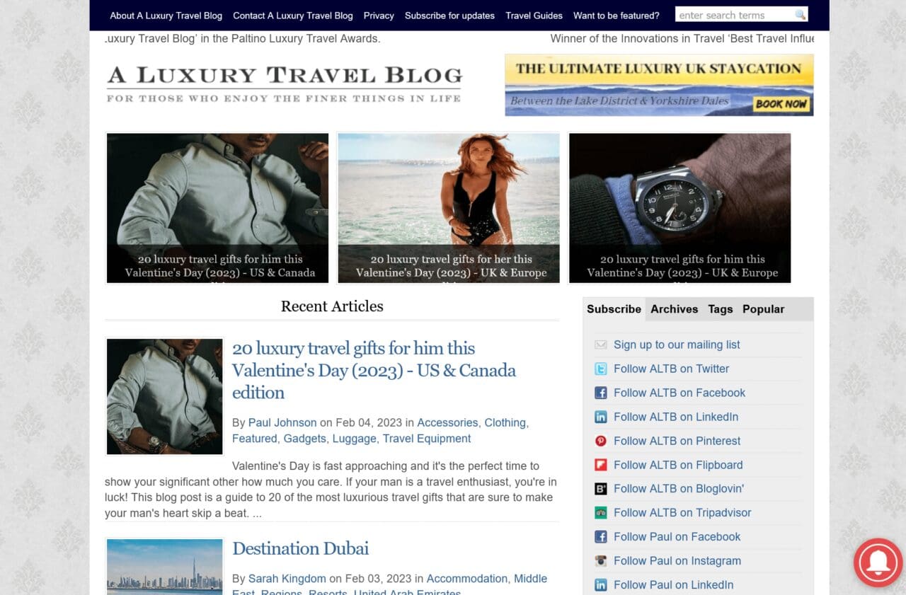 Best Travel Blog Examples - Blogging Guide