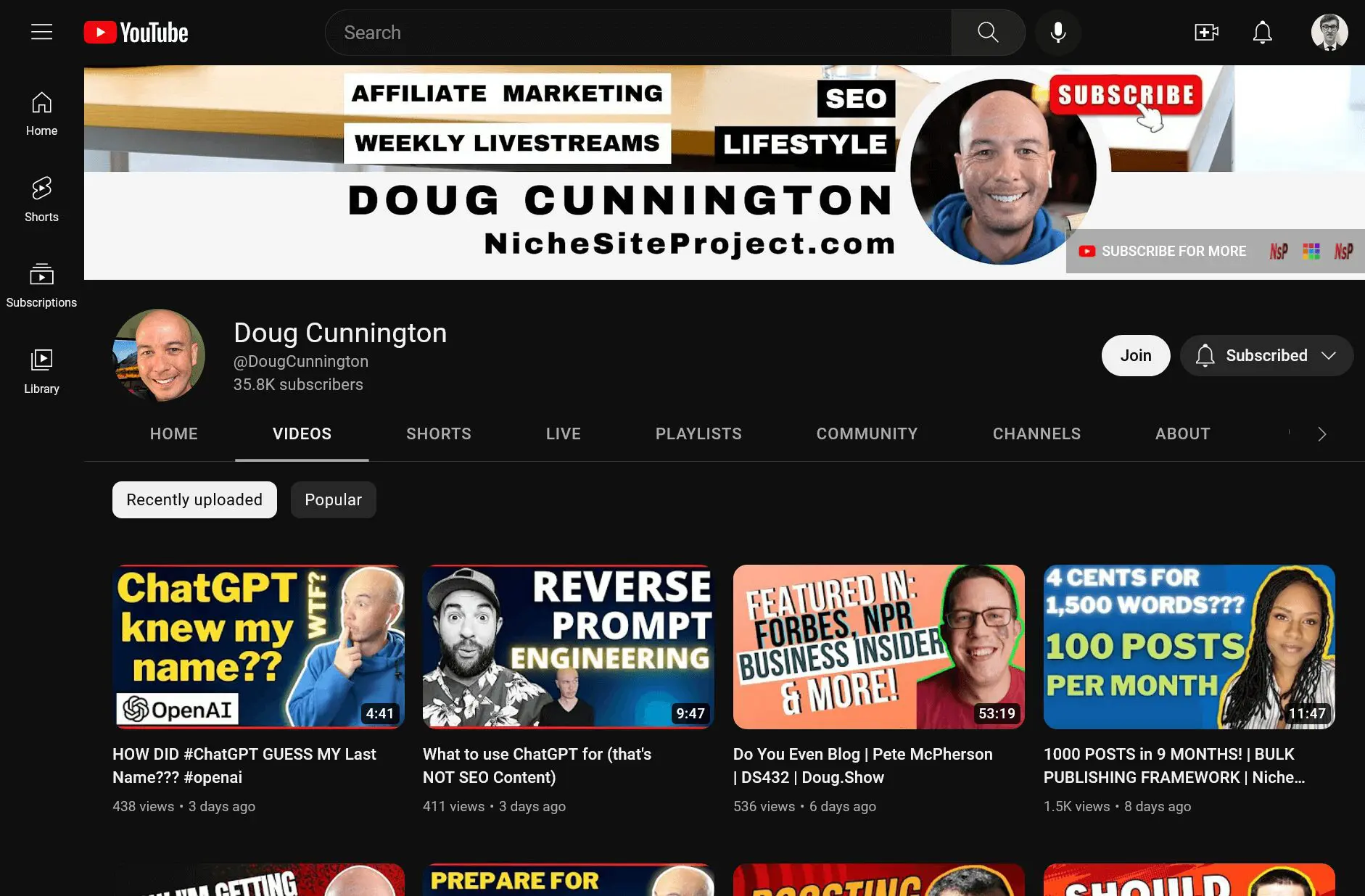 Best YouTube Channels for Bloggers - Blogging Guide